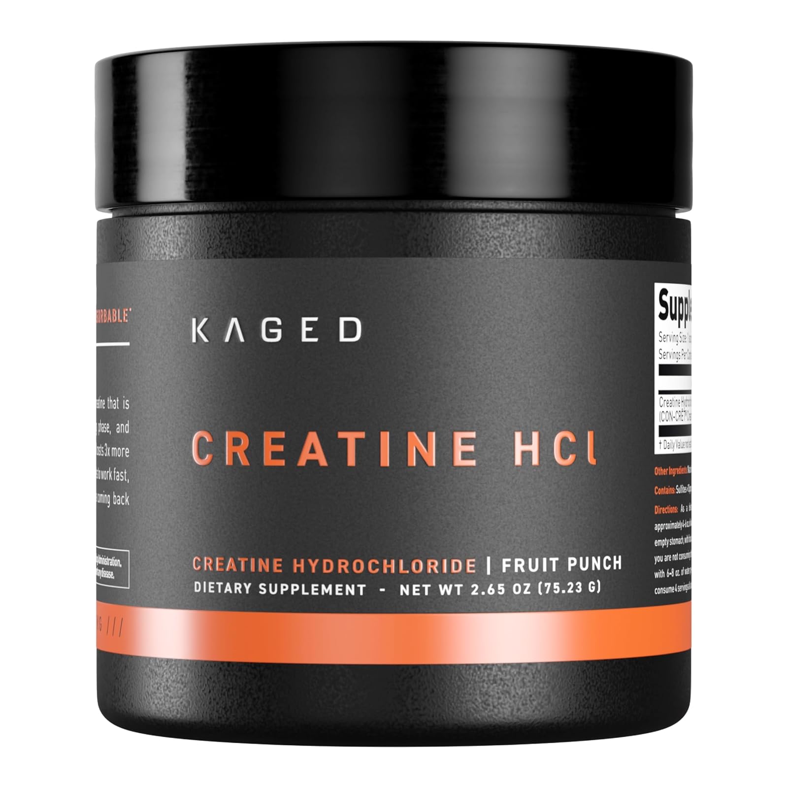 Kaged creatine HCl powder benefits