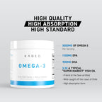 Kaged fish oil capsules for kids