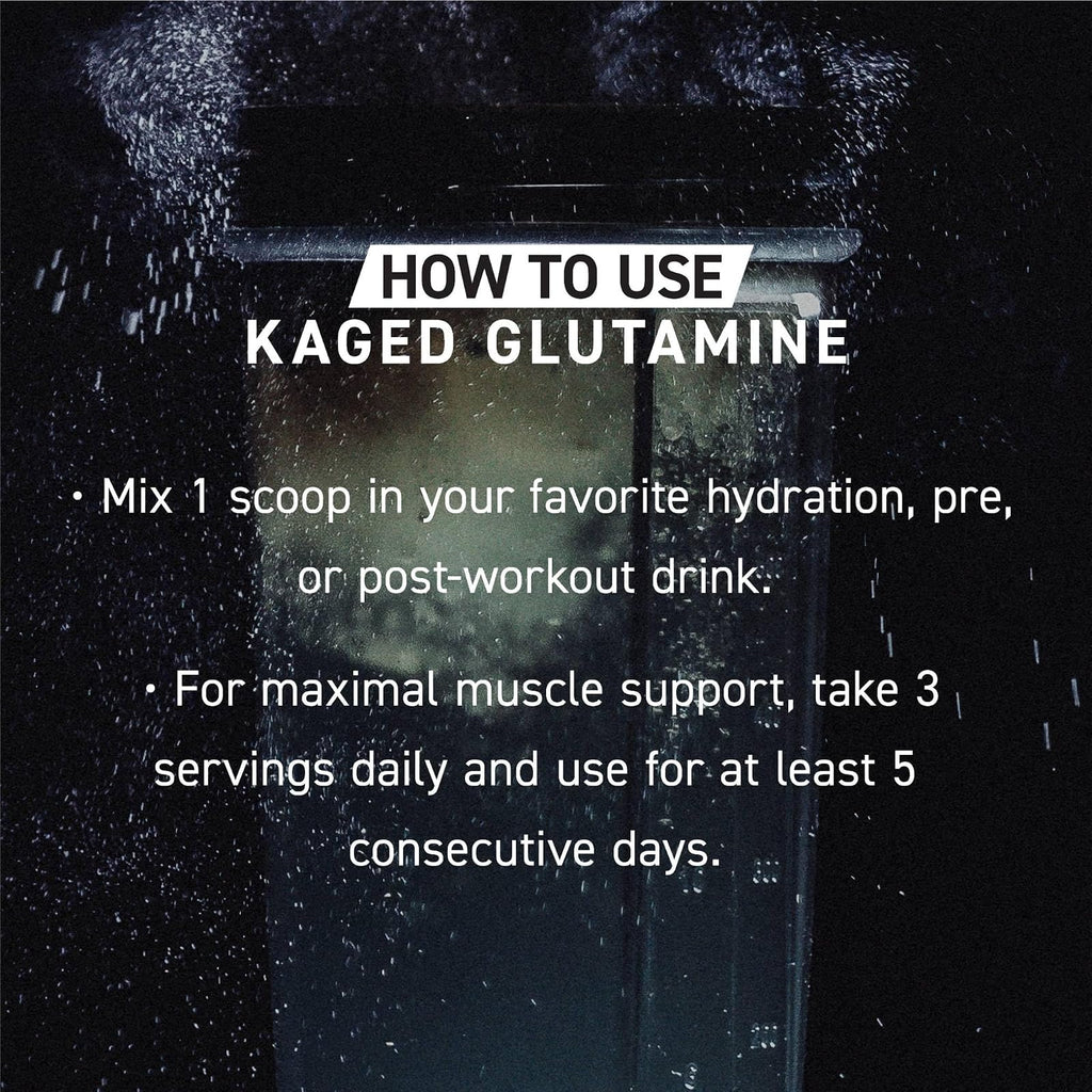 Kaged Muscle unflavored l-glutamine benefits