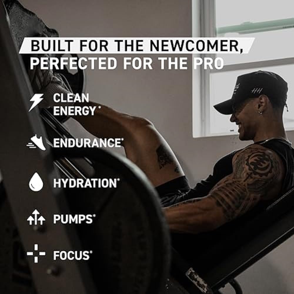 Kaged Pre Sport powder with natural ingredients