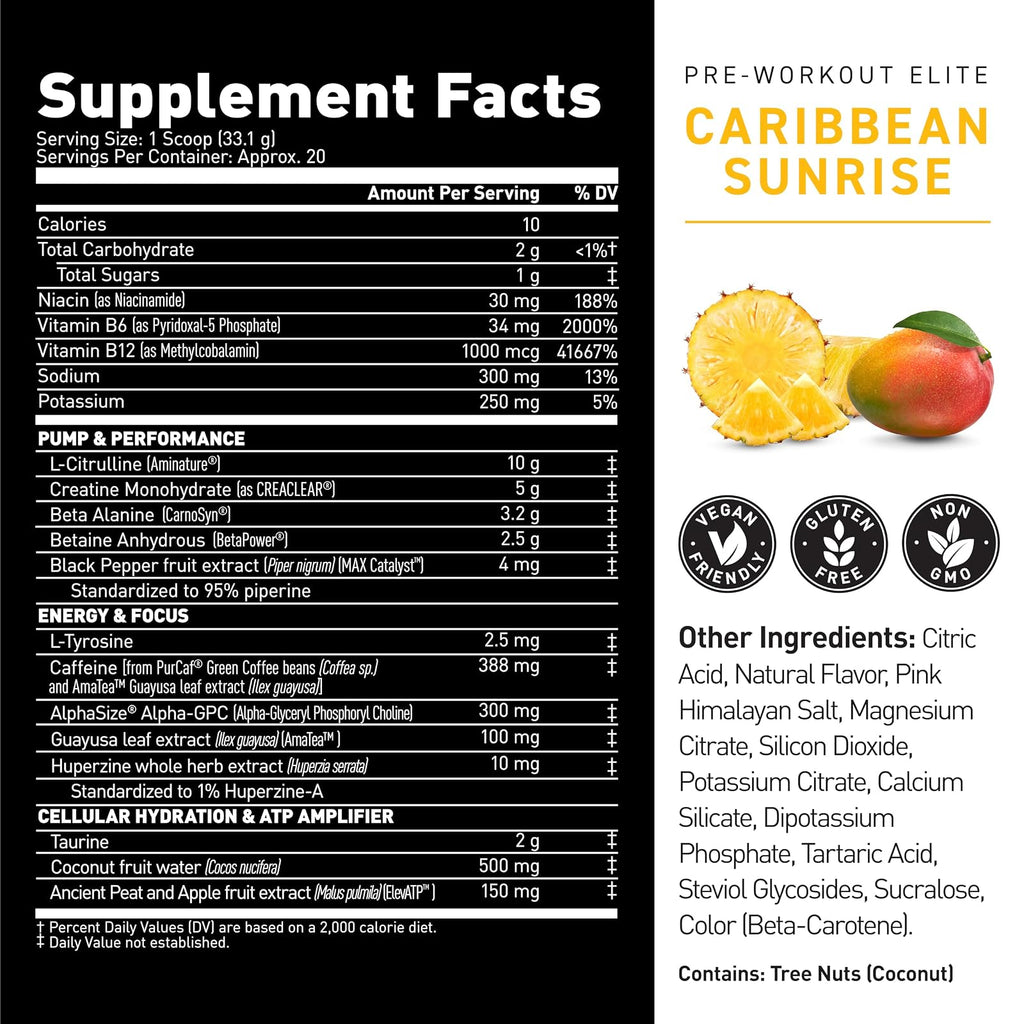 Kaged pre-workout enhances focus