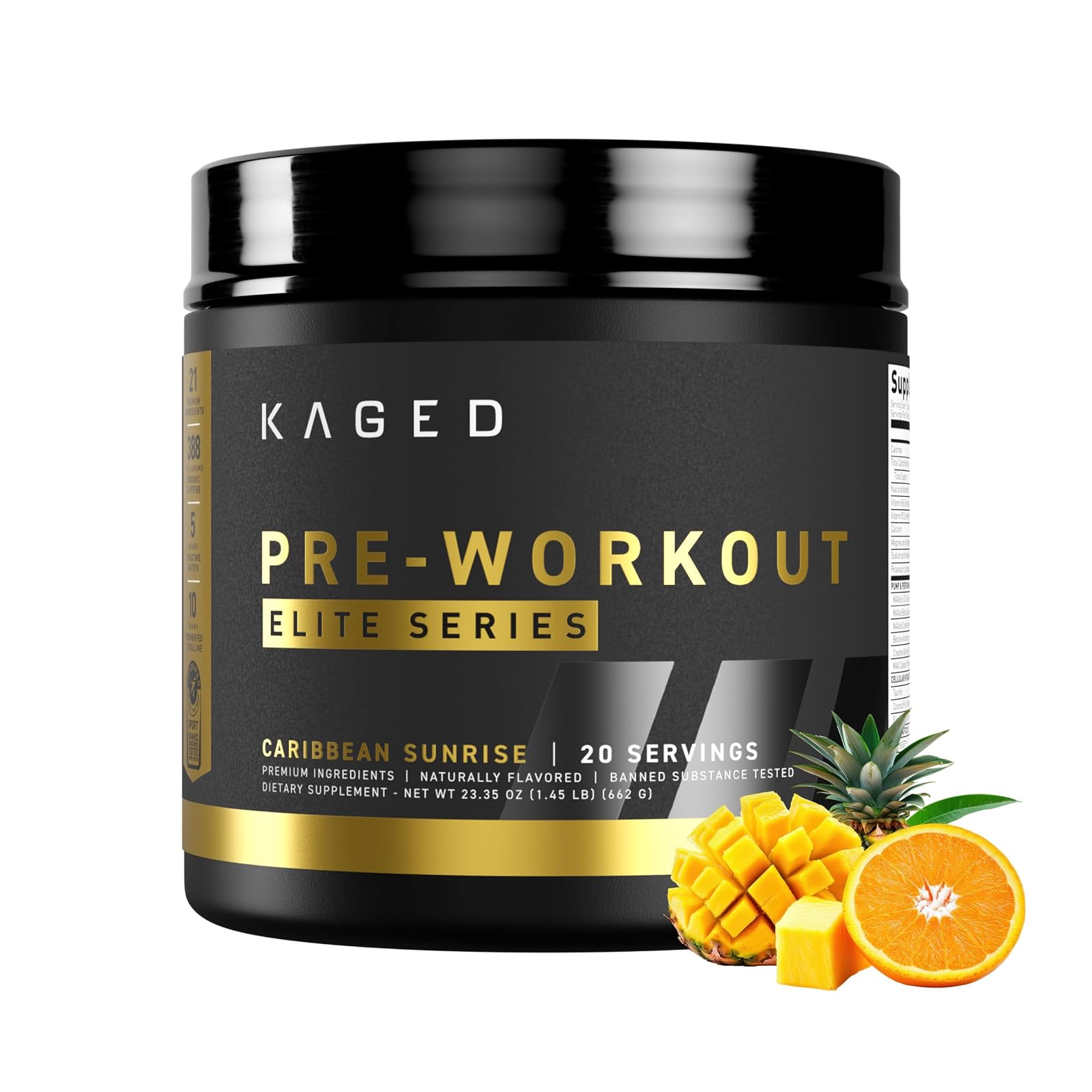Kaged pre-workout for energy boost