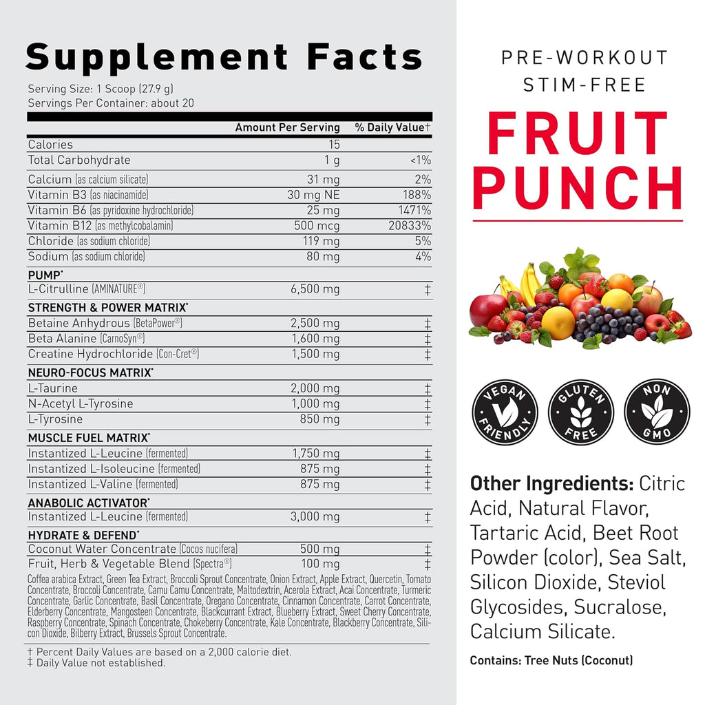 Kaged pre-workout for intense training