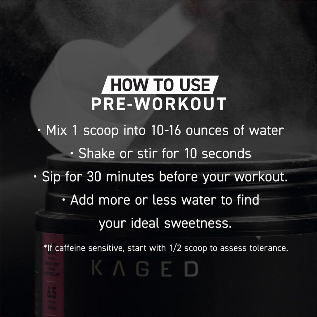 Kaged pre workout for intense training