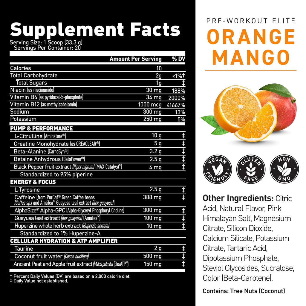 Kaged pre-workout for muscle pump