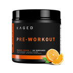 Kaged pre-workout powder orange flavour