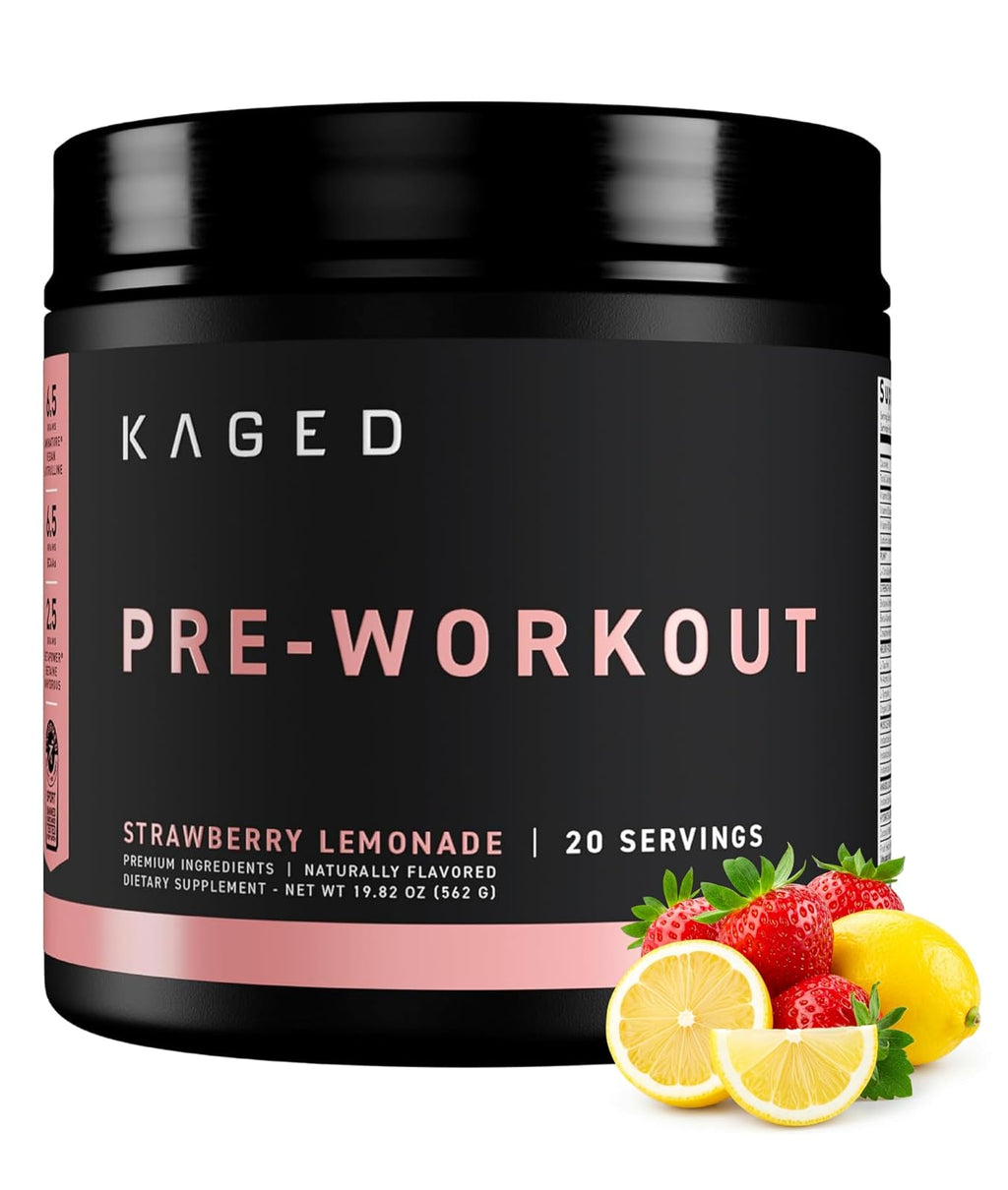 Kaged pre workout powder strawberry lemonade