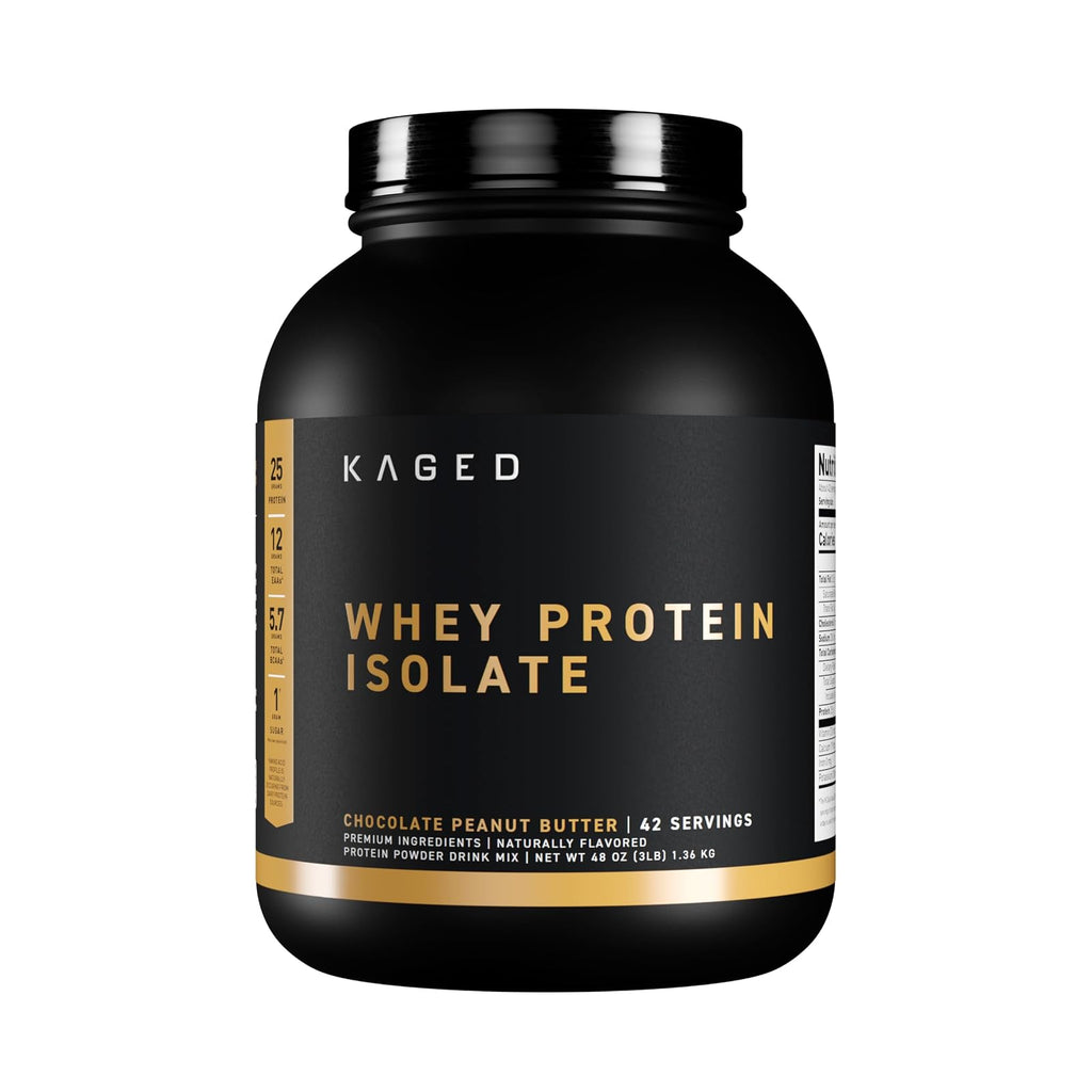 Kaged whey protein isolate chocolate