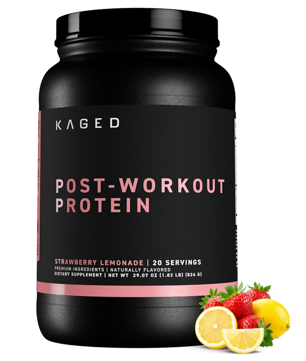 Kaged whey protein strawberry lemonade