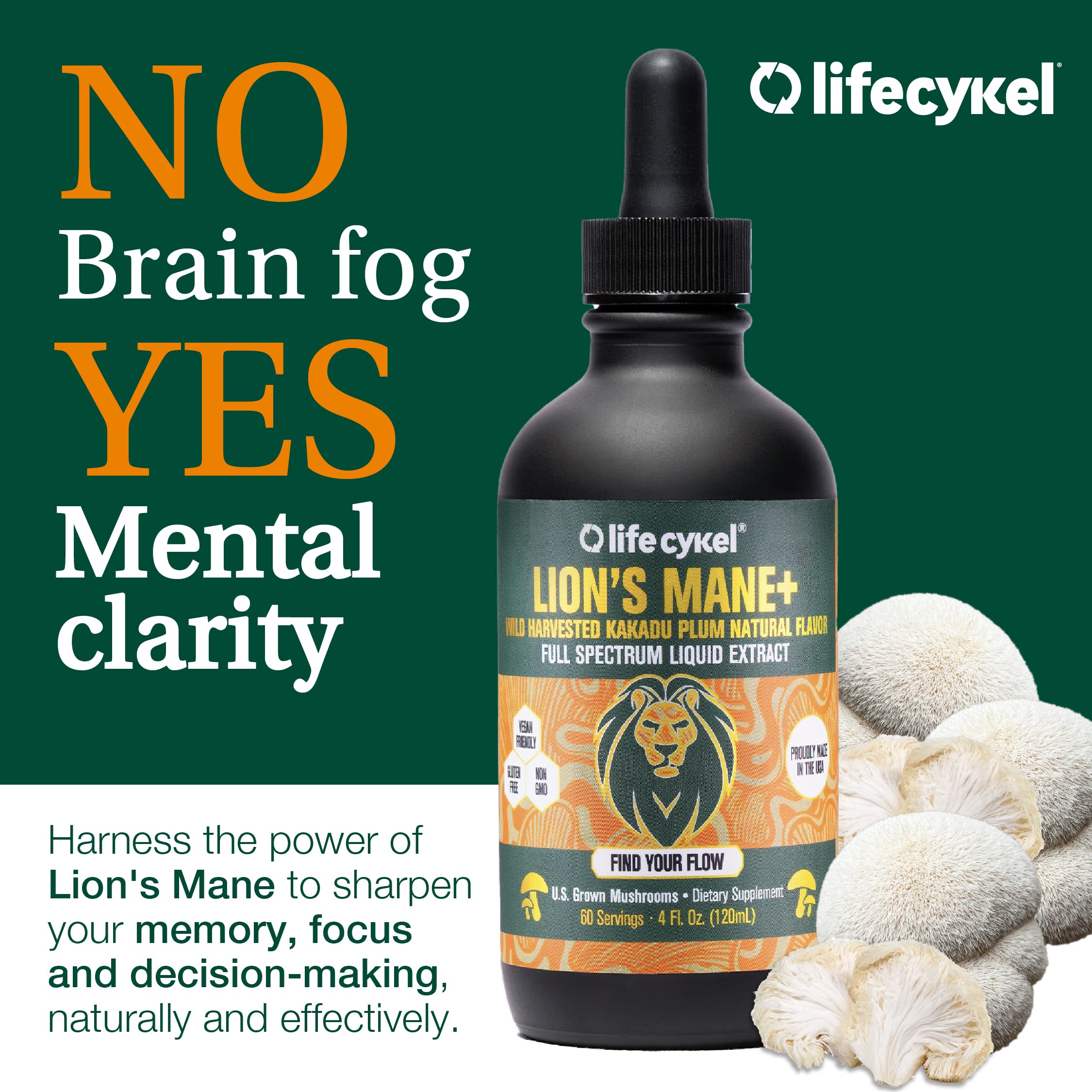 Kakadu plum infused mushroom supplement