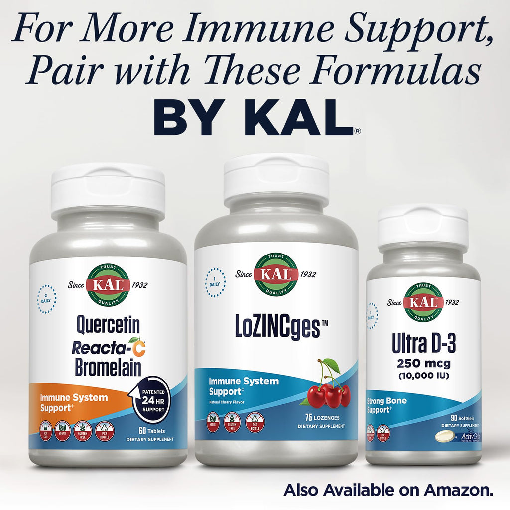 Kal 13 mg zinc lozenges for wellness