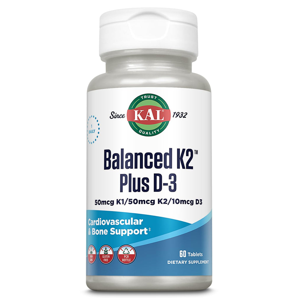 KAL Balanced K2 Plus D-3 tablets