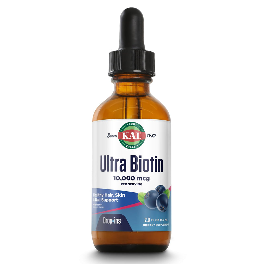KAL biotin 10,000 mcg liquid