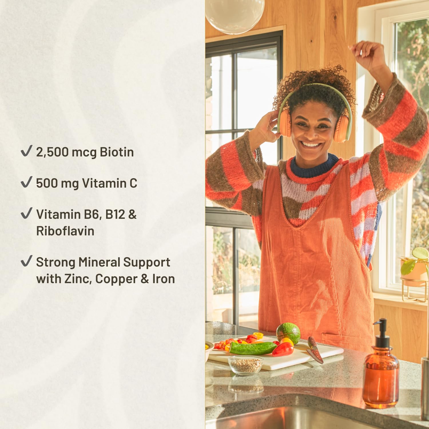 KAL biotin supports vibrant skin