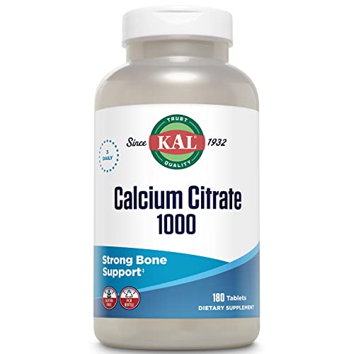KAL Calcium Citrate 1000 mg tablets
