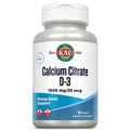 KAL calcium citrate supplement tablets