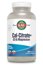 KAL calcium citrate supplement tablets