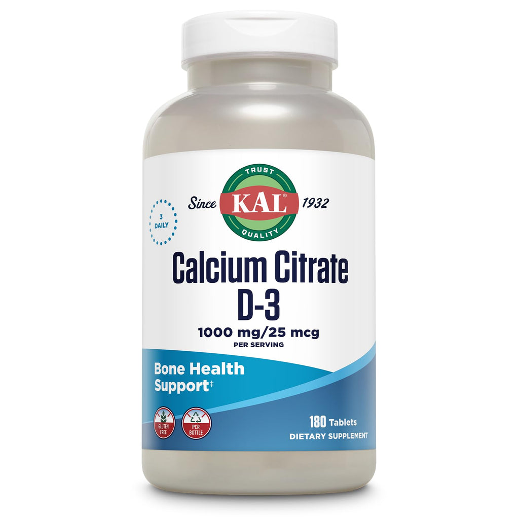 KAL calcium citrate vitamin D3 supplement