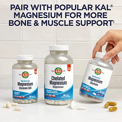 KAL calcium for strong bones and teeth