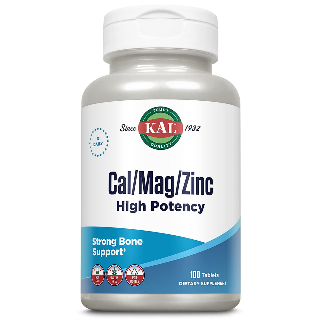 KAL calcium magnesium zinc tablets
