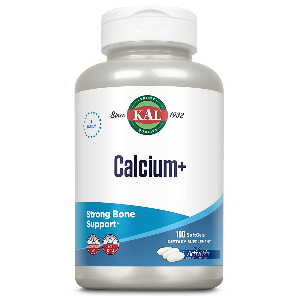 KAL Calcium Plus 1000 mg tablets