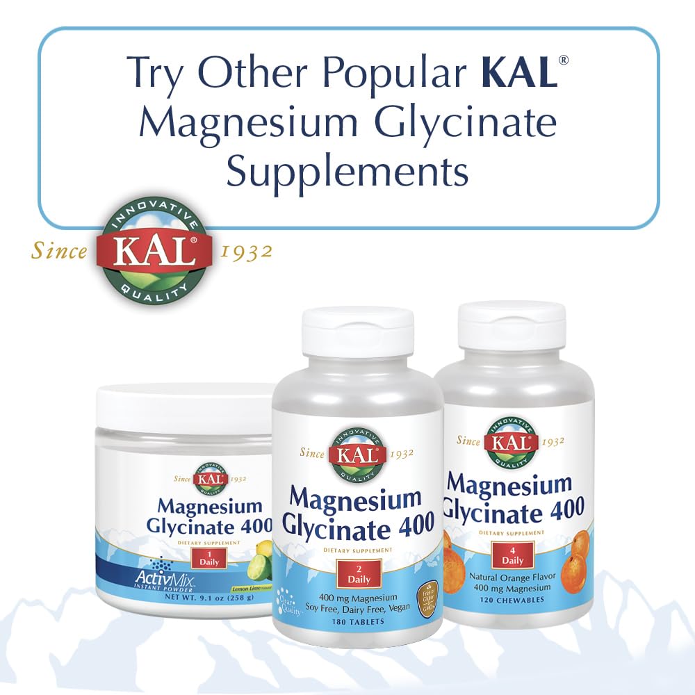 KAL calcium tablets for strong bones