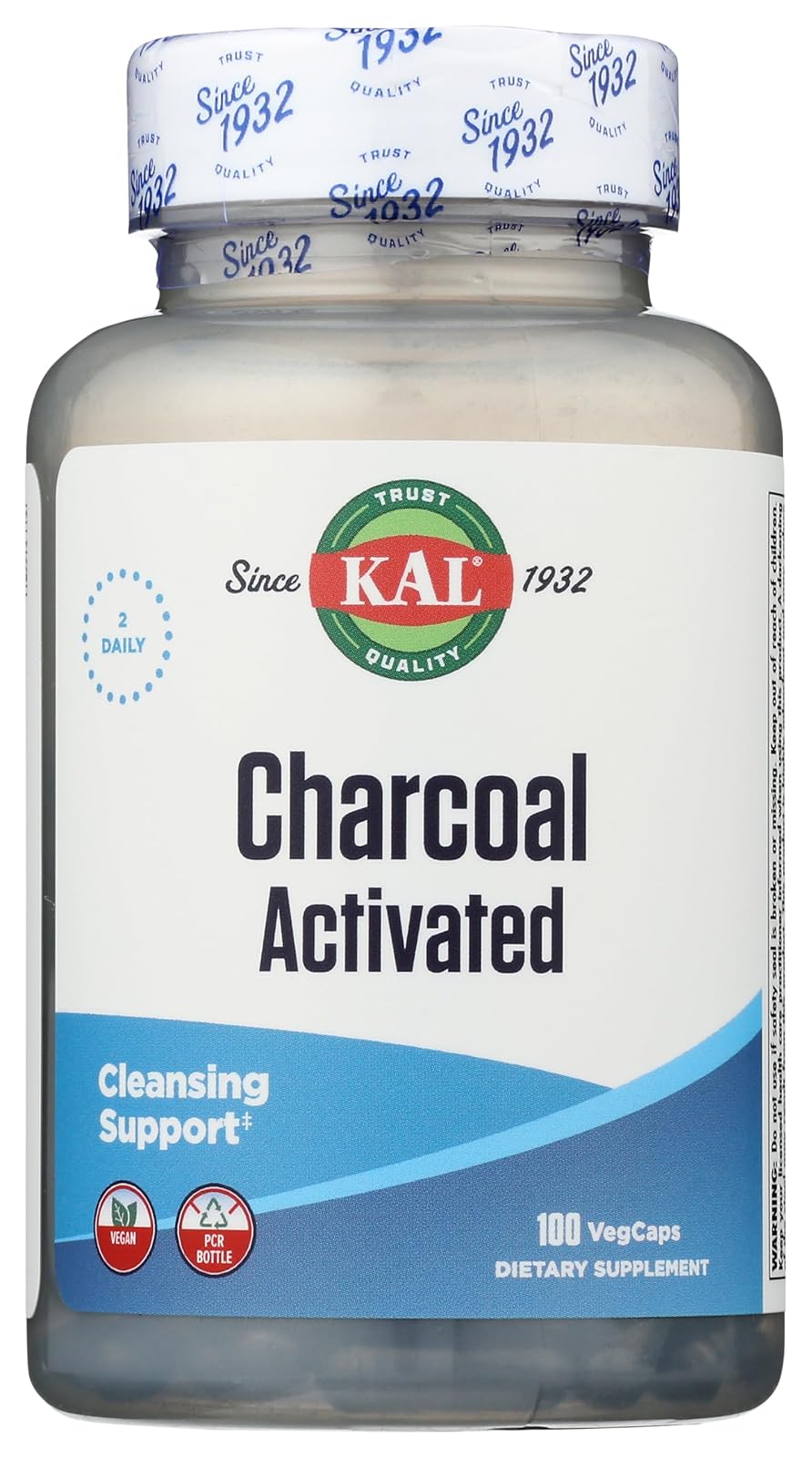 KAL Charcoal capsules for digestion