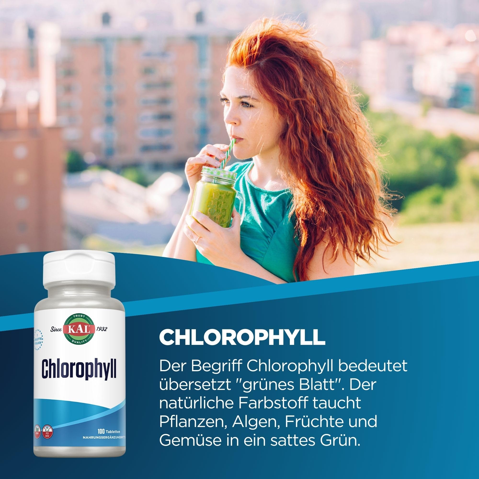 KAL chlorophyll tablets for energy boost