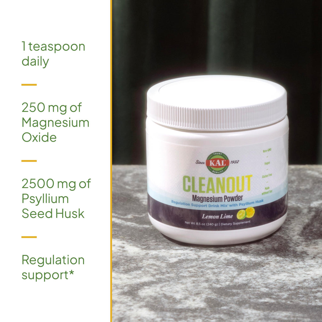 KAL Cleanout magnesium with psyllium husk