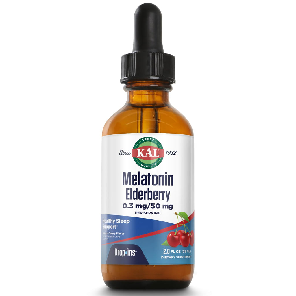 Kal elderberry melatonin sleep aid