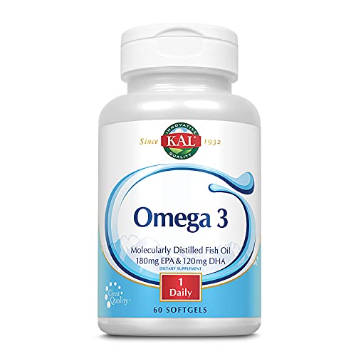 KAL fish oil softgels for health