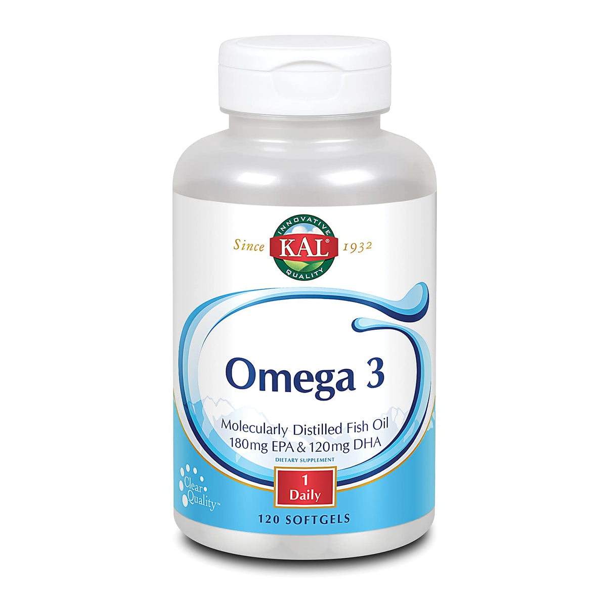 KAL fish oil softgels for heart health