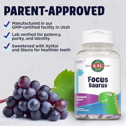 Kal Focus-Saurus blended supplements for focus