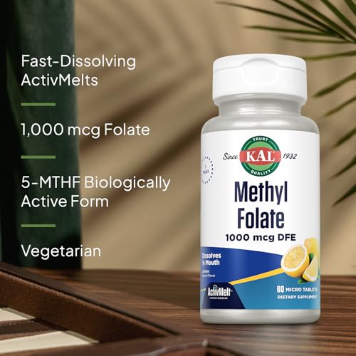 KAL folate for mood enhancement