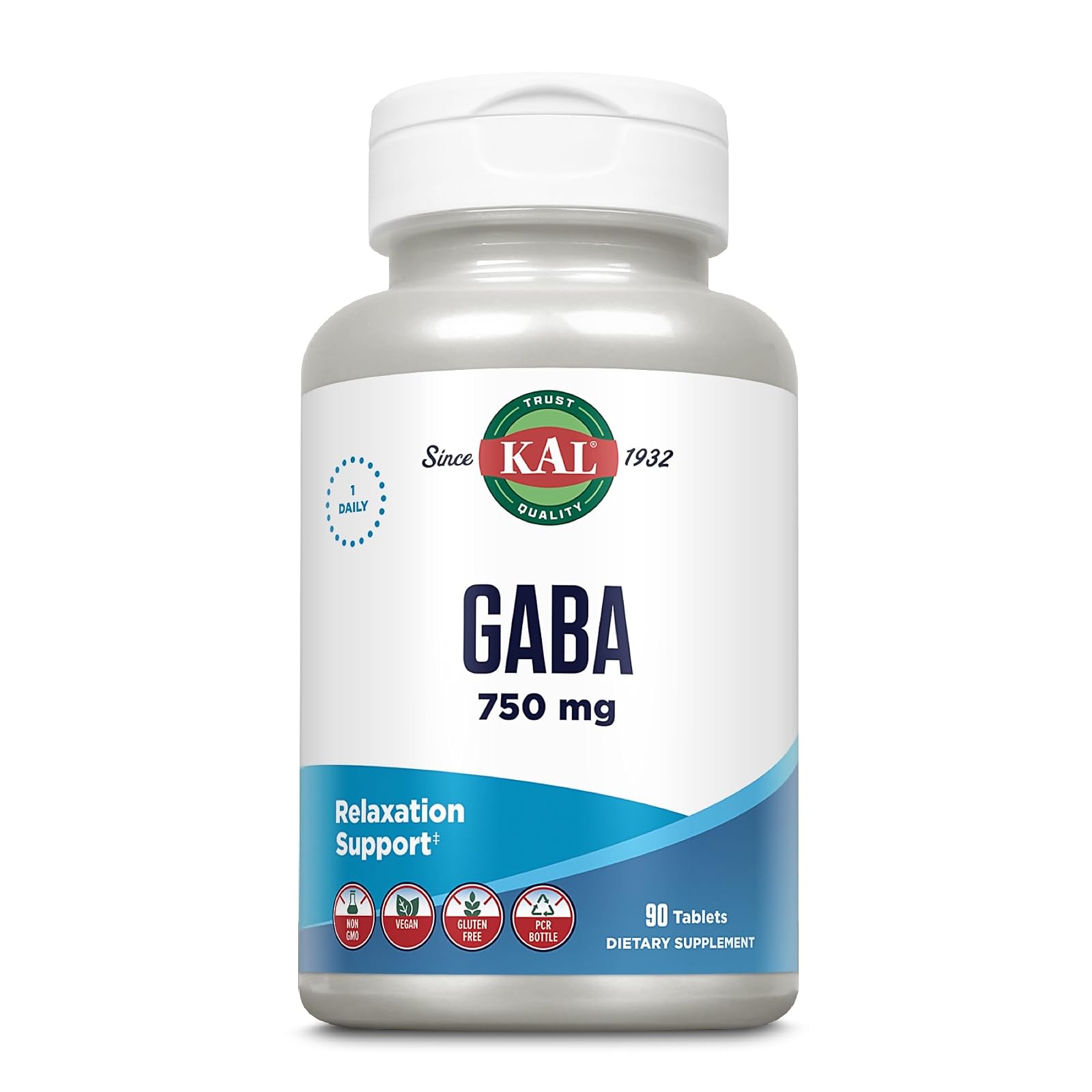 KAL GABA 750 mg tablets for relaxation