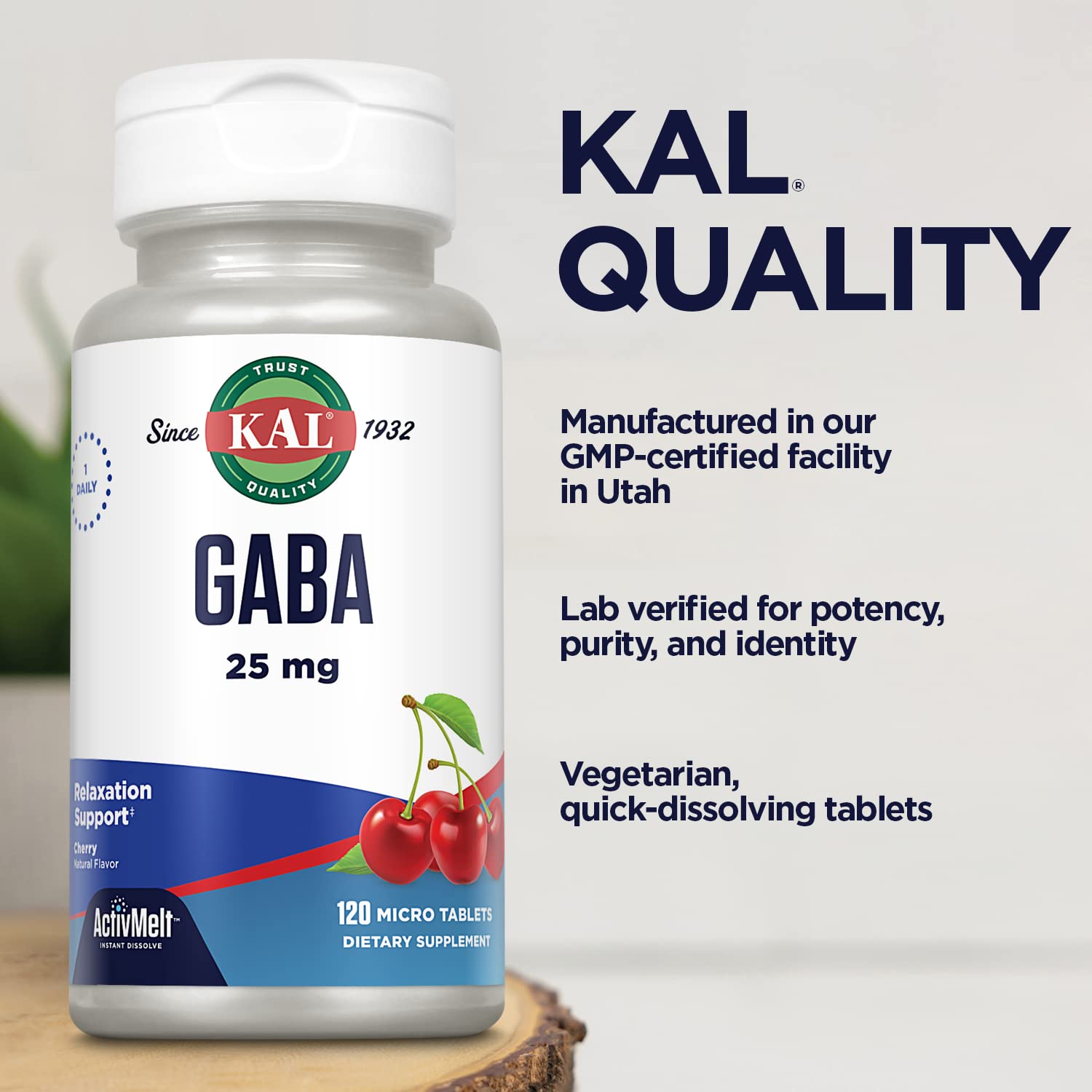 KAL GABA gummy multivitamin for easy intake