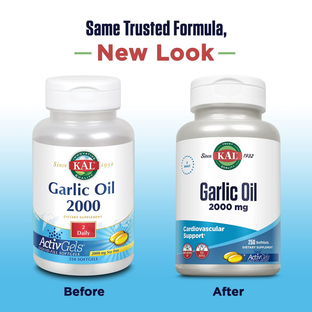 KAL garlic oil immune support