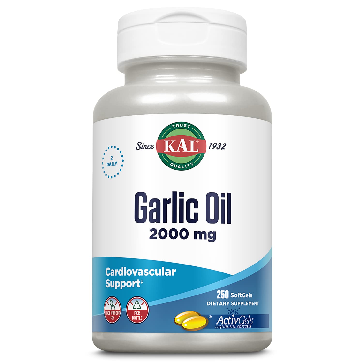 KAL garlic oil softgels benefits