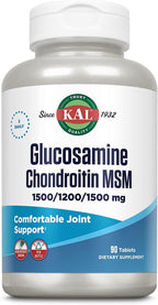 KAL glucosamine tablets for flexibility