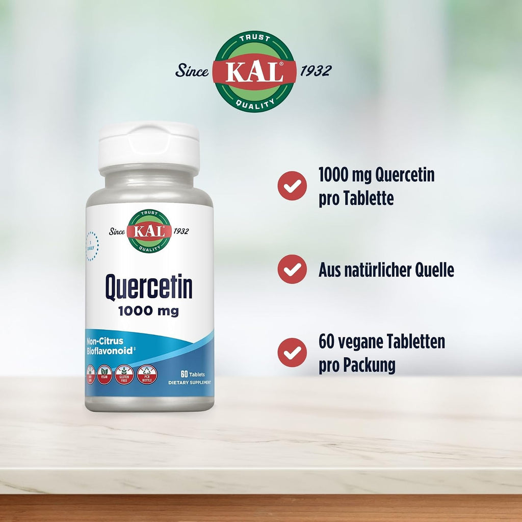 KAL herbal quercetin for seasonal allergies