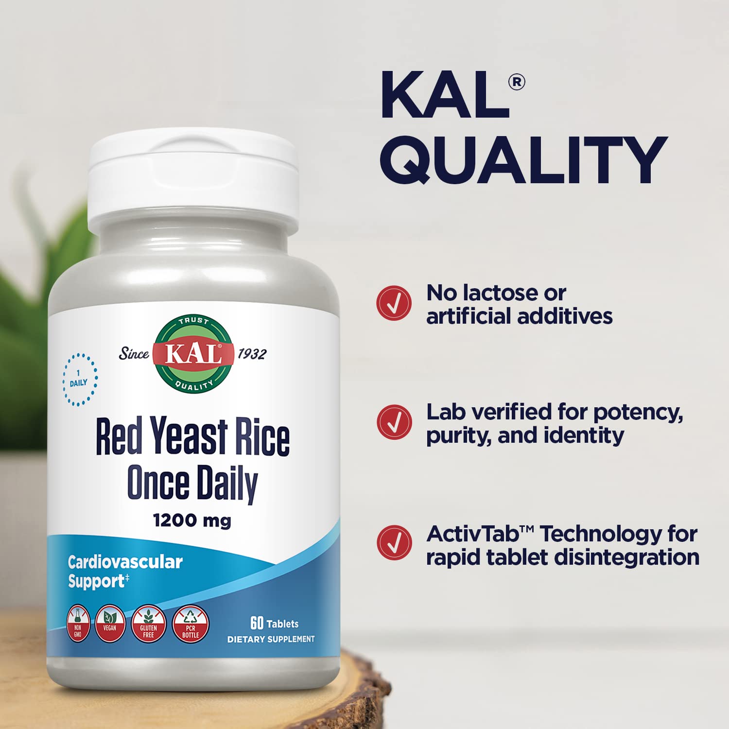 KAL herbal red yeast rice