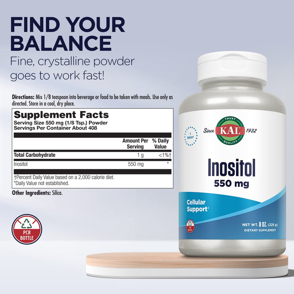 KAL Inositol 550 mg for mood balance
