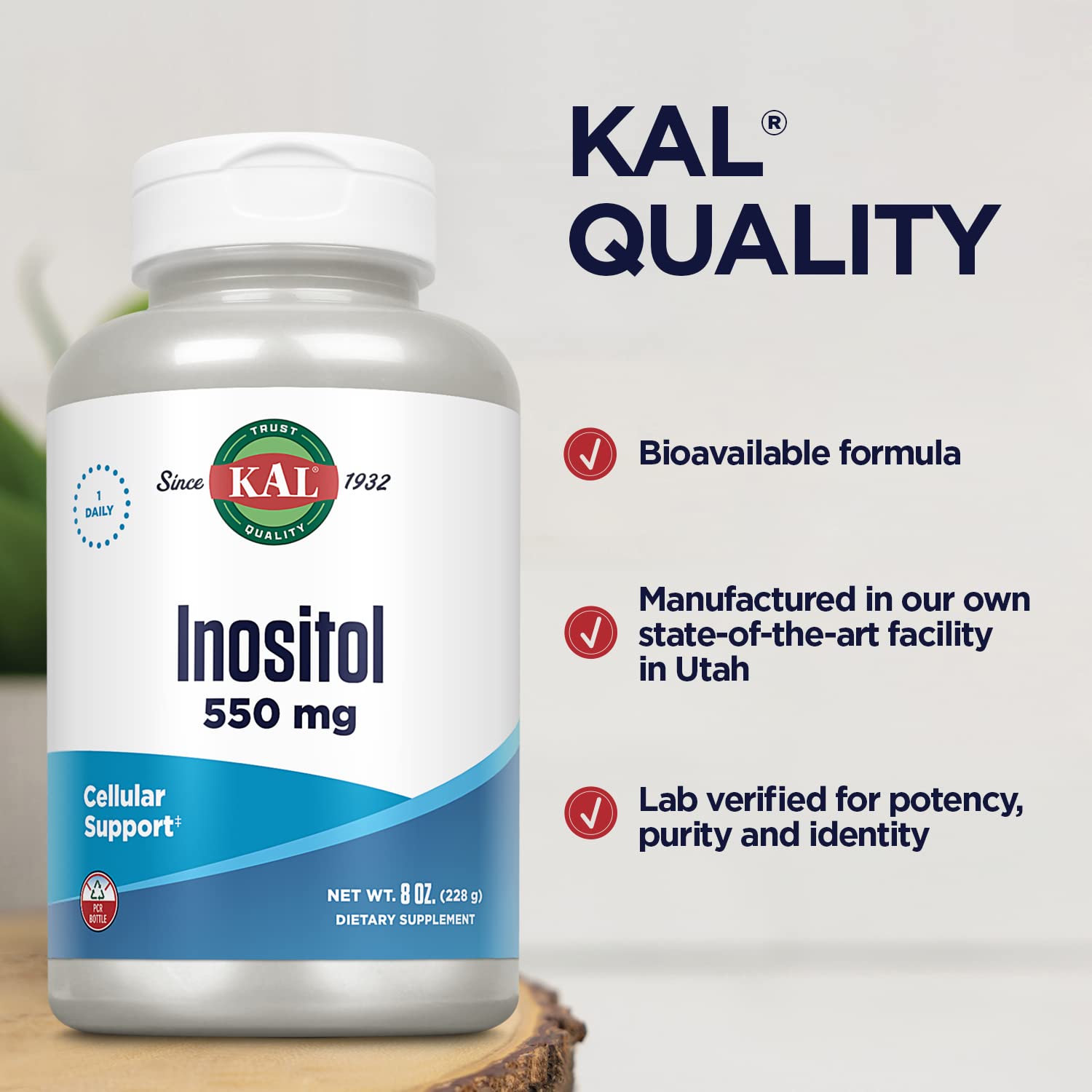 KAL Inositol Powder for healthy metabolism