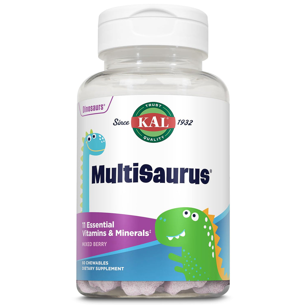 KAL kids multivitamin dinosaur chewables
