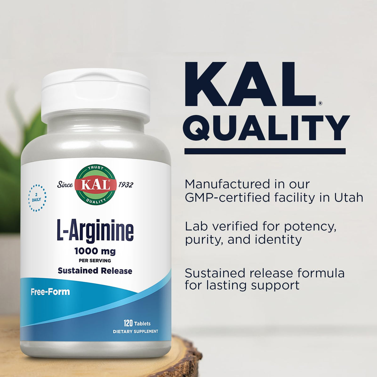KAL L-Arginine for muscle recovery