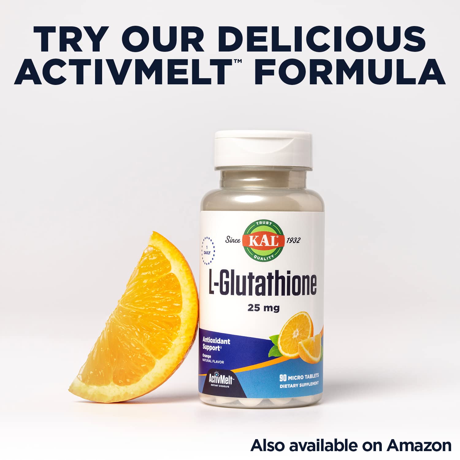 KAL L-Glutathione SR gummy multivitamin option