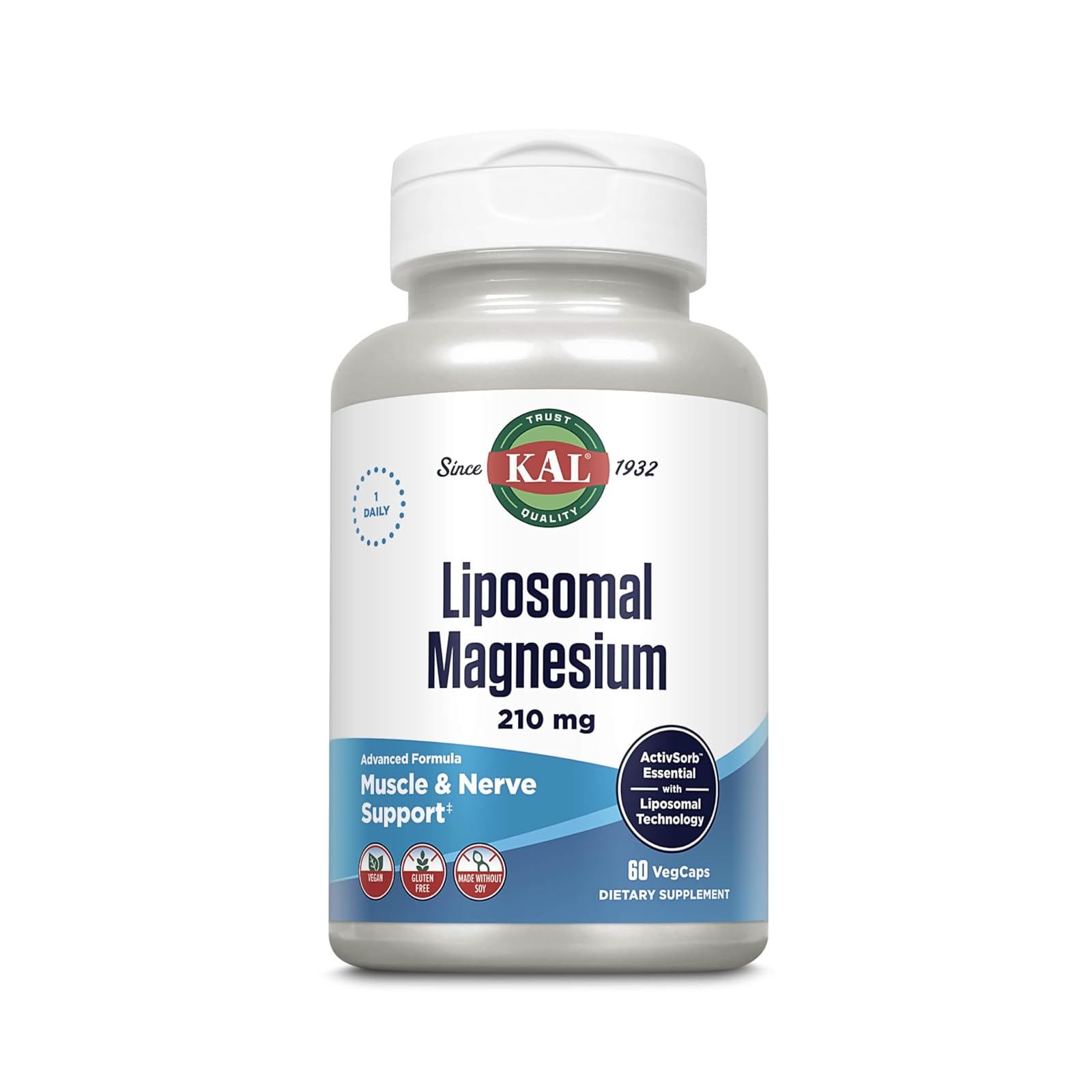 KAL Liposomal Magnesium Oxide capsules