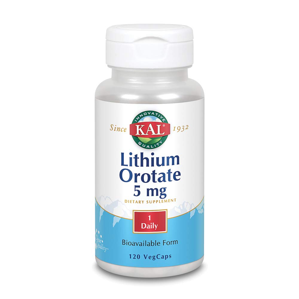 Kal Lithium Orotate trace minerals supplement