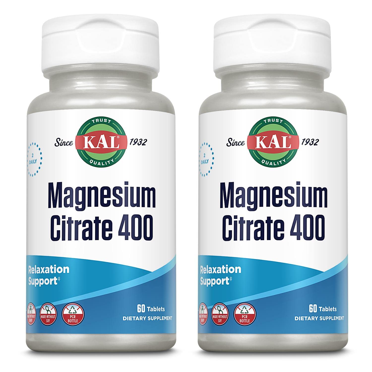 KAL magnesium citrate tablets pack