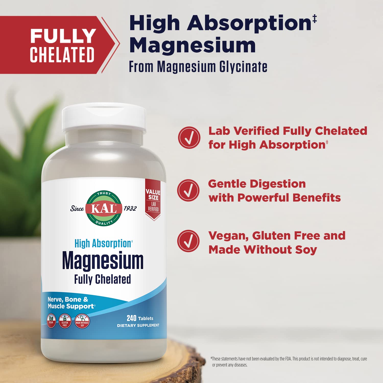 KAL magnesium for muscle recovery